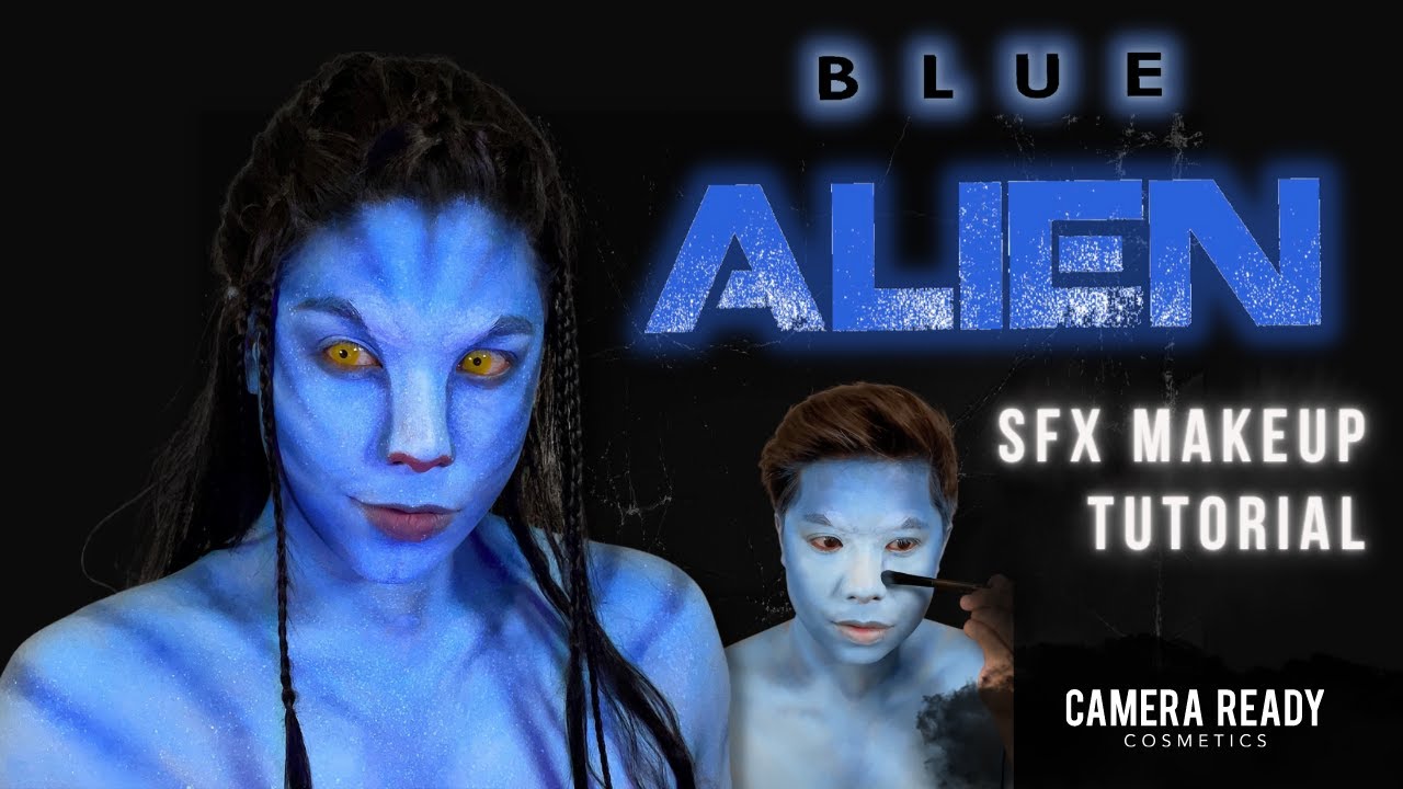 Blue Alien (Avatar Inspired) | SFX Tutorial ft. @bryan.mua