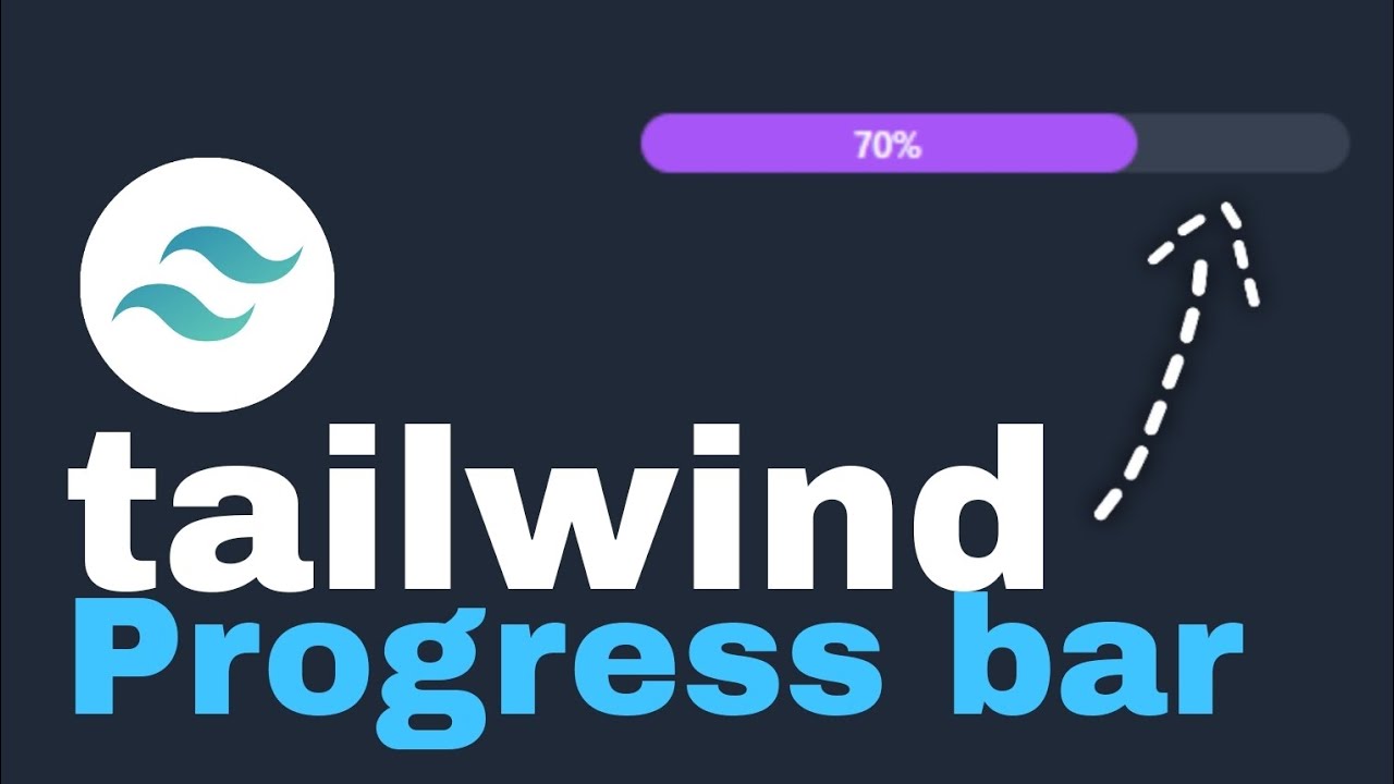 Progress bar with tailwindcss!