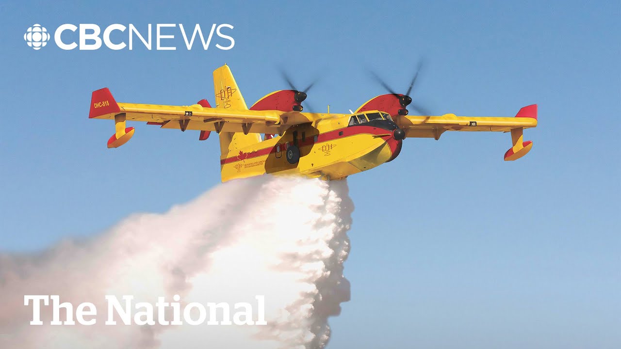 Canadian-made water bomber back in production to fight wildfires