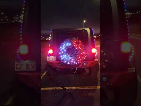 One heck of a jeep 😲👍#jeep #christmas #holidays #il #shorts