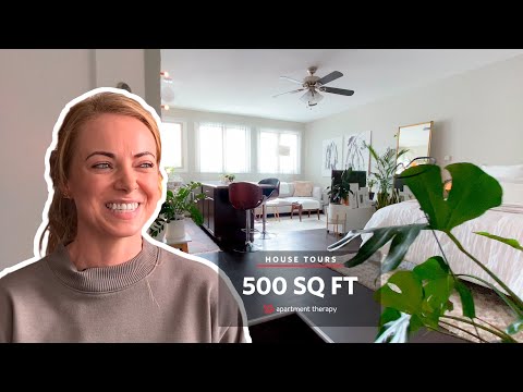 Katie's 500-Square-Foot San Diego Studio | House Tours