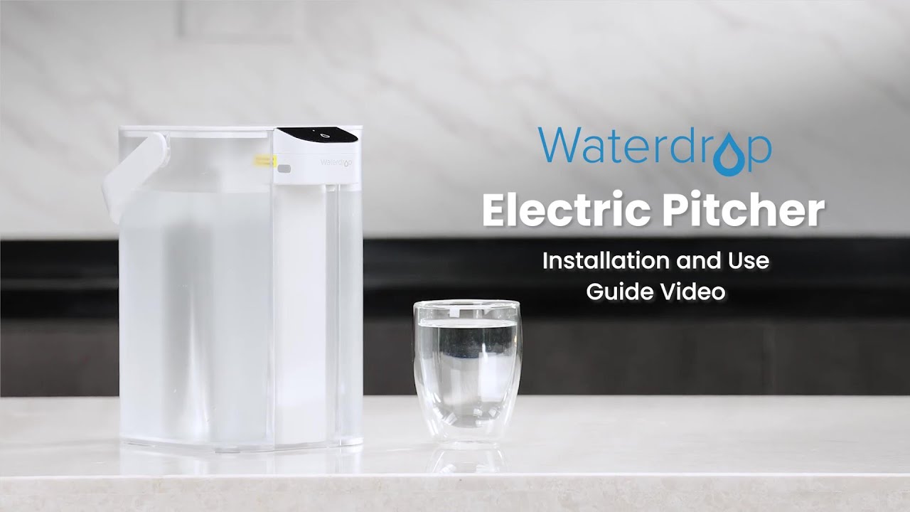 How to Set Up & Use Waterdrop Electric Pitcher | Installation & User Guide