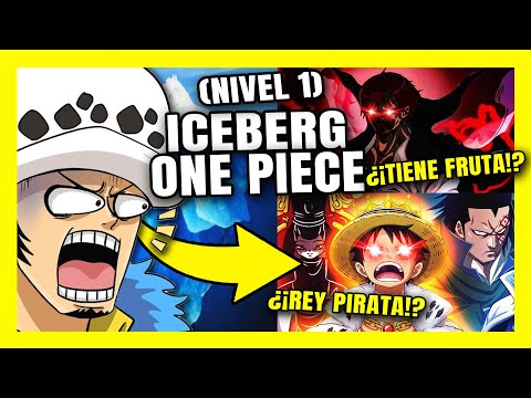 ¡¡ICEBERG DE LOS MISTERIOS Y TEORIAS MÁS IMPORTANTES DE ONE PIECE!! 😱😱 (NIVEL 1) | ONE PIECE TEORIA✅