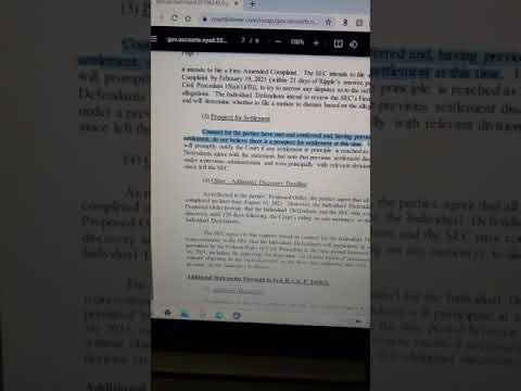 XRP Ripple news! NO SEC SETTLEMENT: XRP crashing as SEC refuses to settle