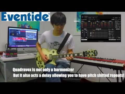 Quadravox | 4-voice Pitch shift Harmonizer® | Eventide Audio