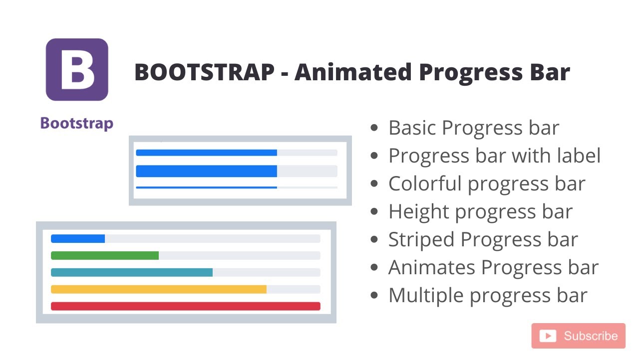 BOOTSTRAP 4 | Animated Progress Bar
