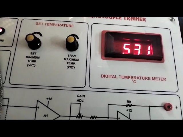 Instrumentation Lab - LVDT Trainer Kit Manufacturer from Ambala