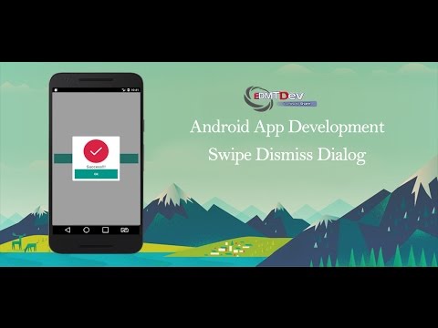 Learn Android Studio Tutorial Swipe Dismiss Dialog - Mind Luster