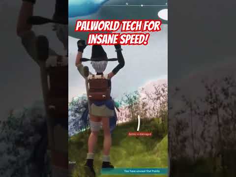 This is the fastest way to travel in the early game #palworld #palworldgameplay #palworldguide