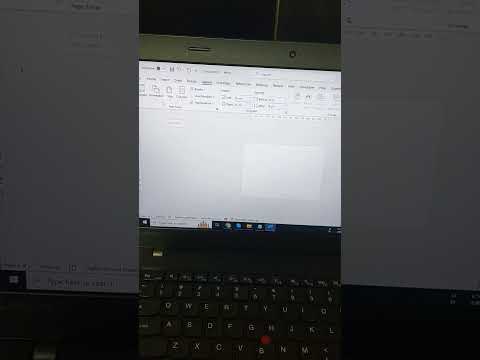 Quick changing landscape to portrait in microsoft word