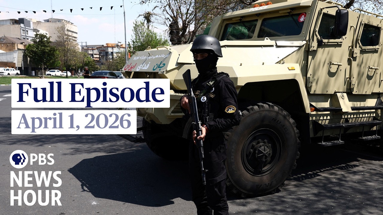 PBS News Hour full episode, April 1, 2026