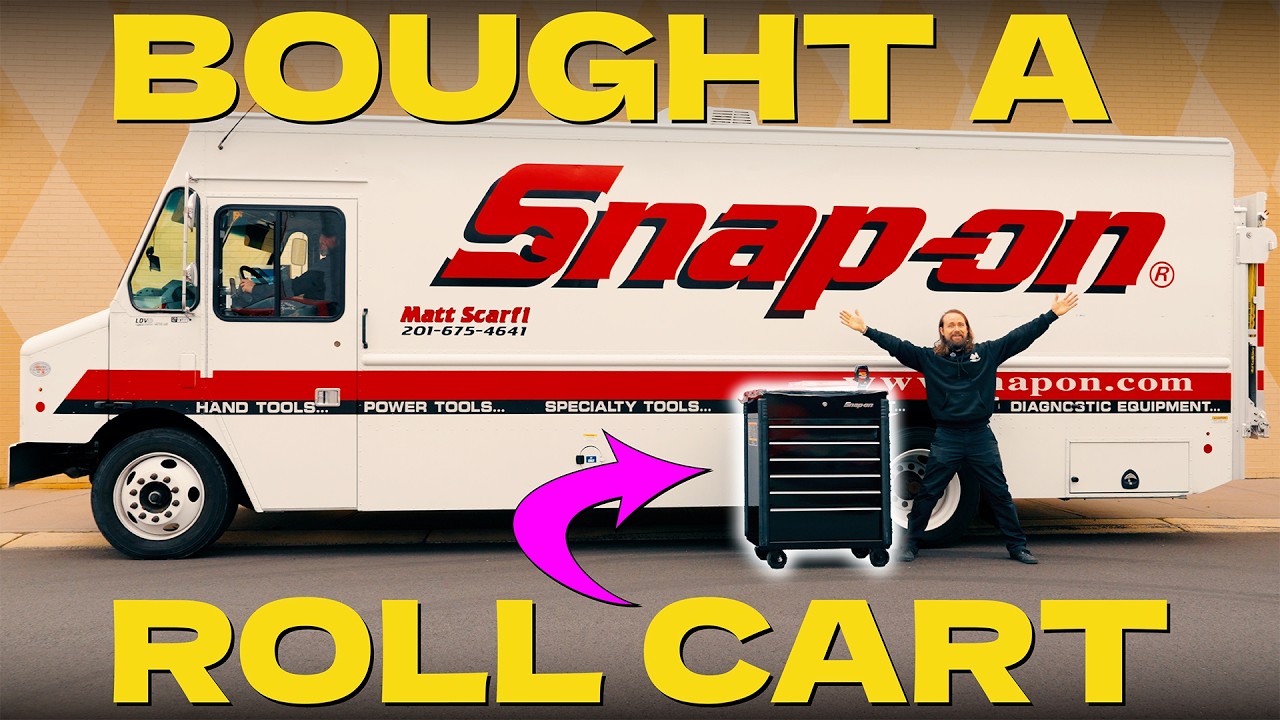We Got the Snap-on ROLL CART!
