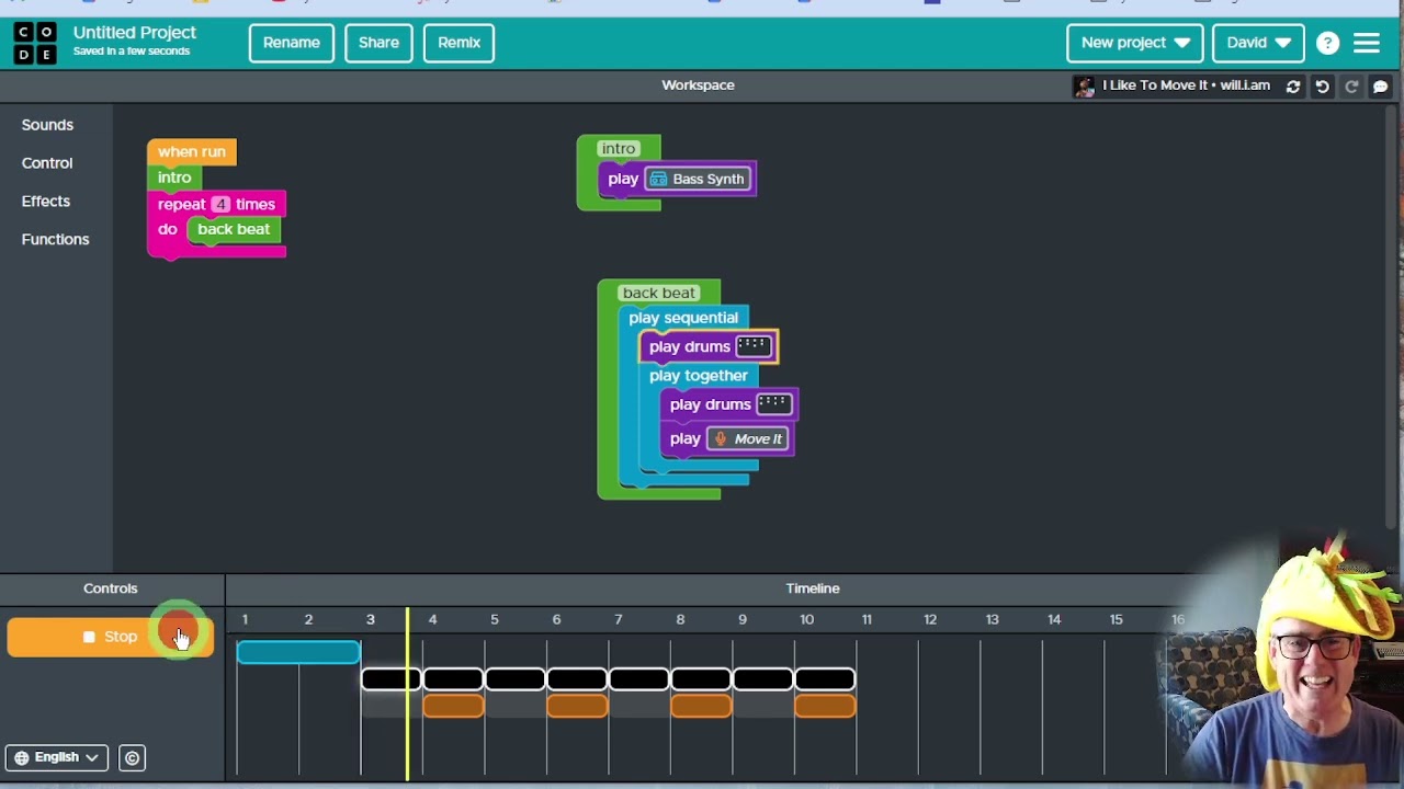 Code.org - Music Lab