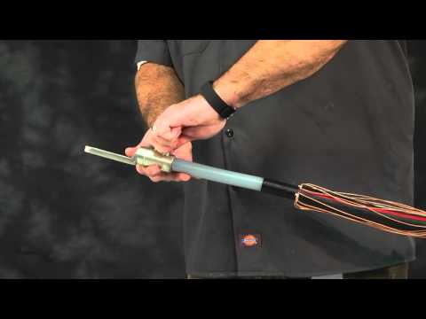 TE's Raychem Cold Shrink Termination (CST) Installation Video