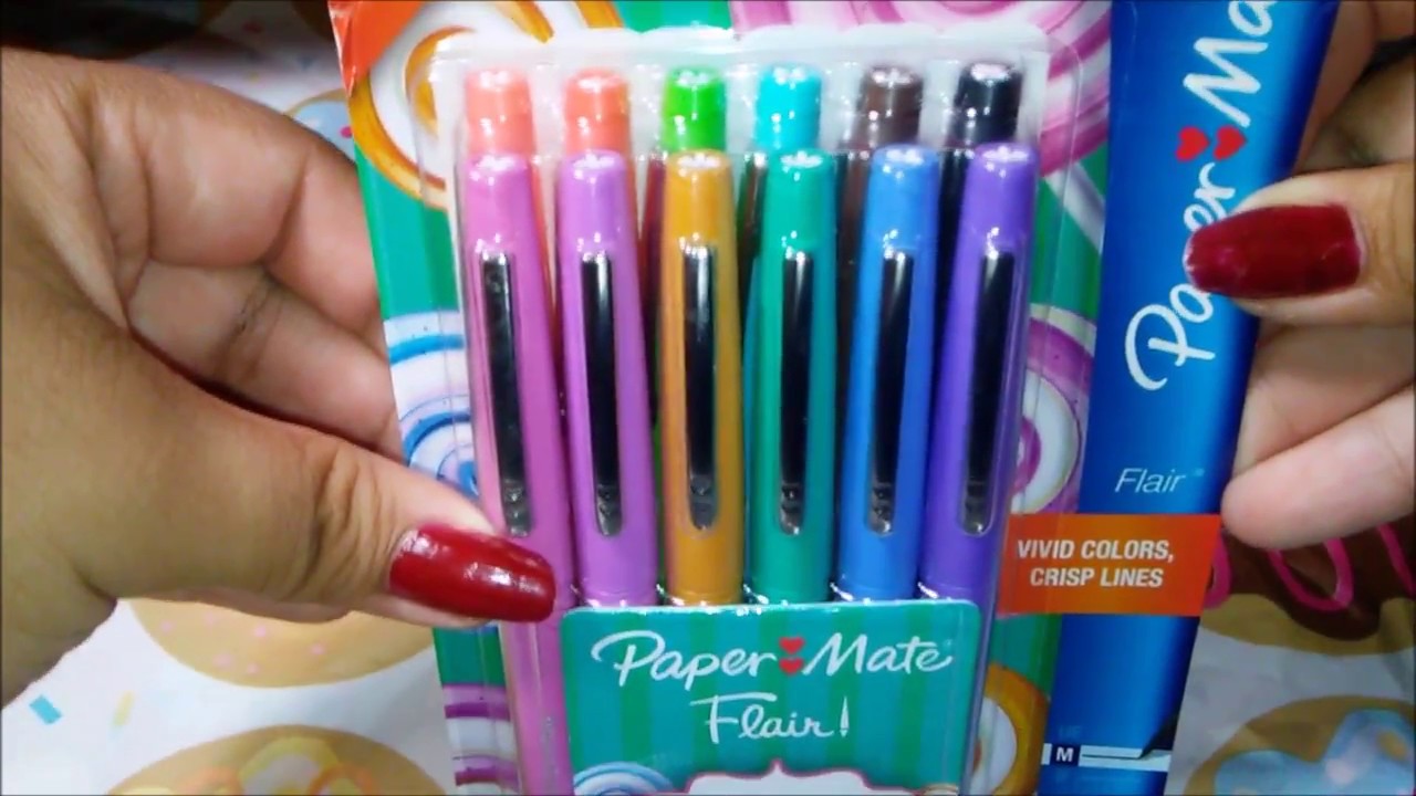 Paper Mate Flair Pens Candy Pop Edition Review