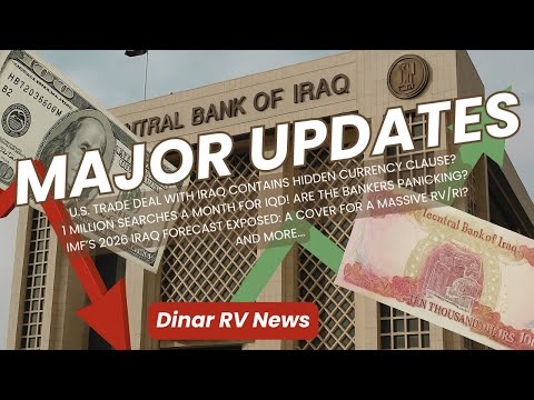 IQD Searches Surging Online—Why?!? | Dollar Sales Plummet Again!🚨Dinar RV Updates🚩IQD Revalue News