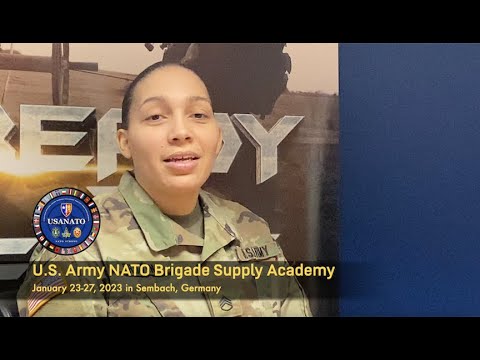 U.S. Army NATO Brigade Supply Academy 2023