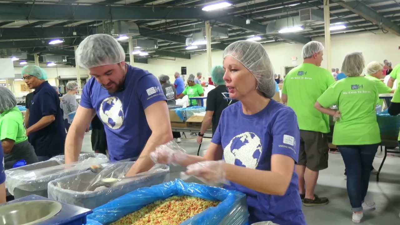 e4Design bematrix Hunger to Hope Packing Event
