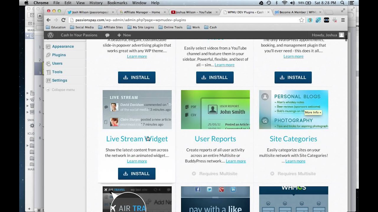 Using WpmuDev With Wordpress