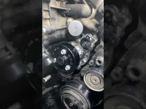 BMW F30 changing  water pump #ahmad#abu_sabe3