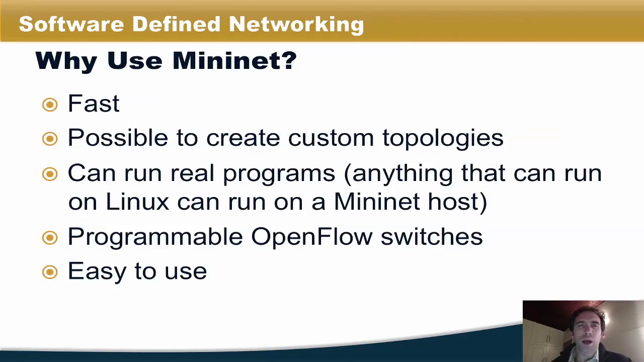 Network Virtualization with Mininet - Software Defined Networking
