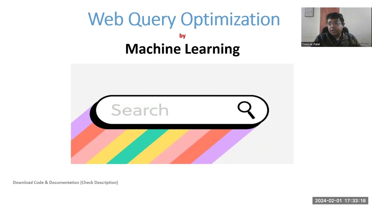 Web User Query Optimization by Machine Learning| Machine Learning Project 2024