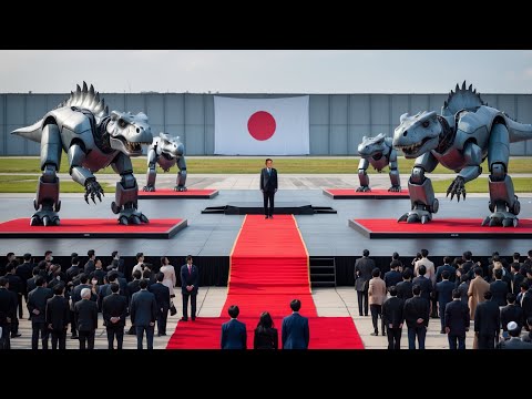 Japan's LARGEST Robotic Dinosaur Show SHOCKED The World