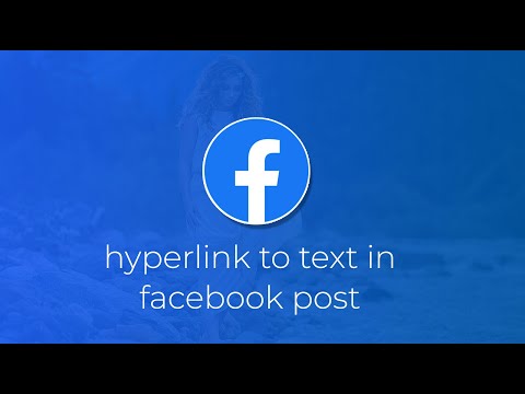 How to add hyperlink to text in facebook post (Group Only) ?