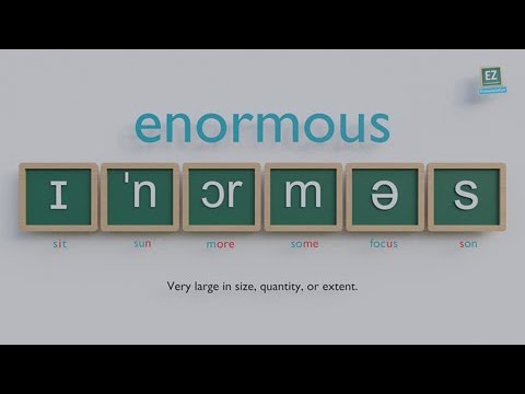 How to pronounce enormous ?