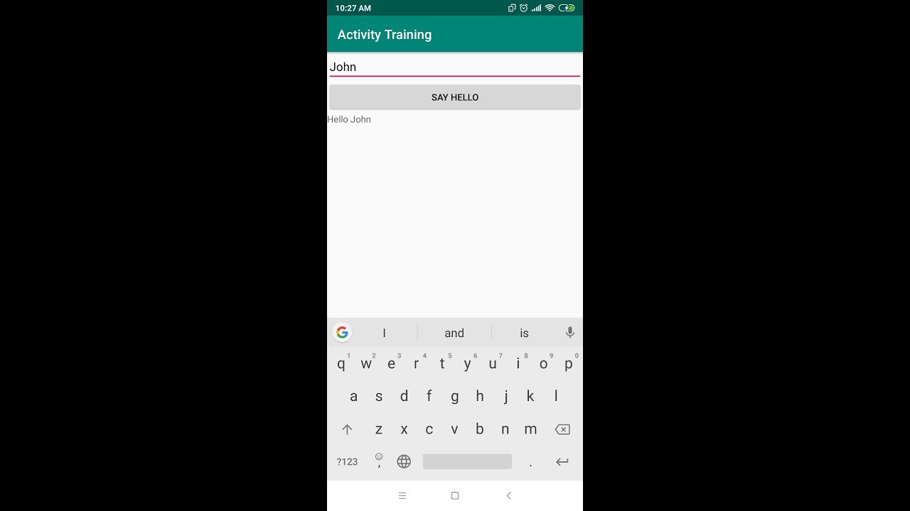 Android TextView, EditText & Button (Widgets Part 1)