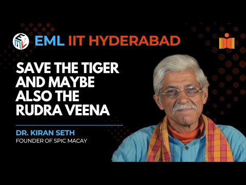 Kiran Seth at IIT Hyderabad | Founder of SPIC MACAY | Inspiring Lecture