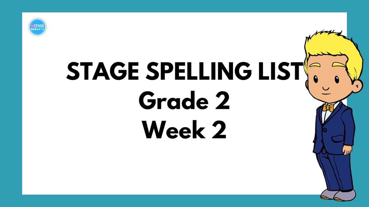 Grade 2 Spelling week 2 