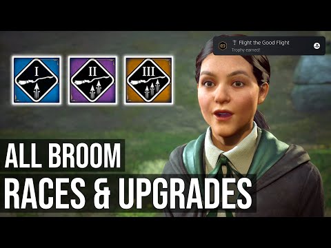 Hogwarts Legacy - Flight The Good Flight Trophy / Achievement (Beat Imelda In All Broom Races)