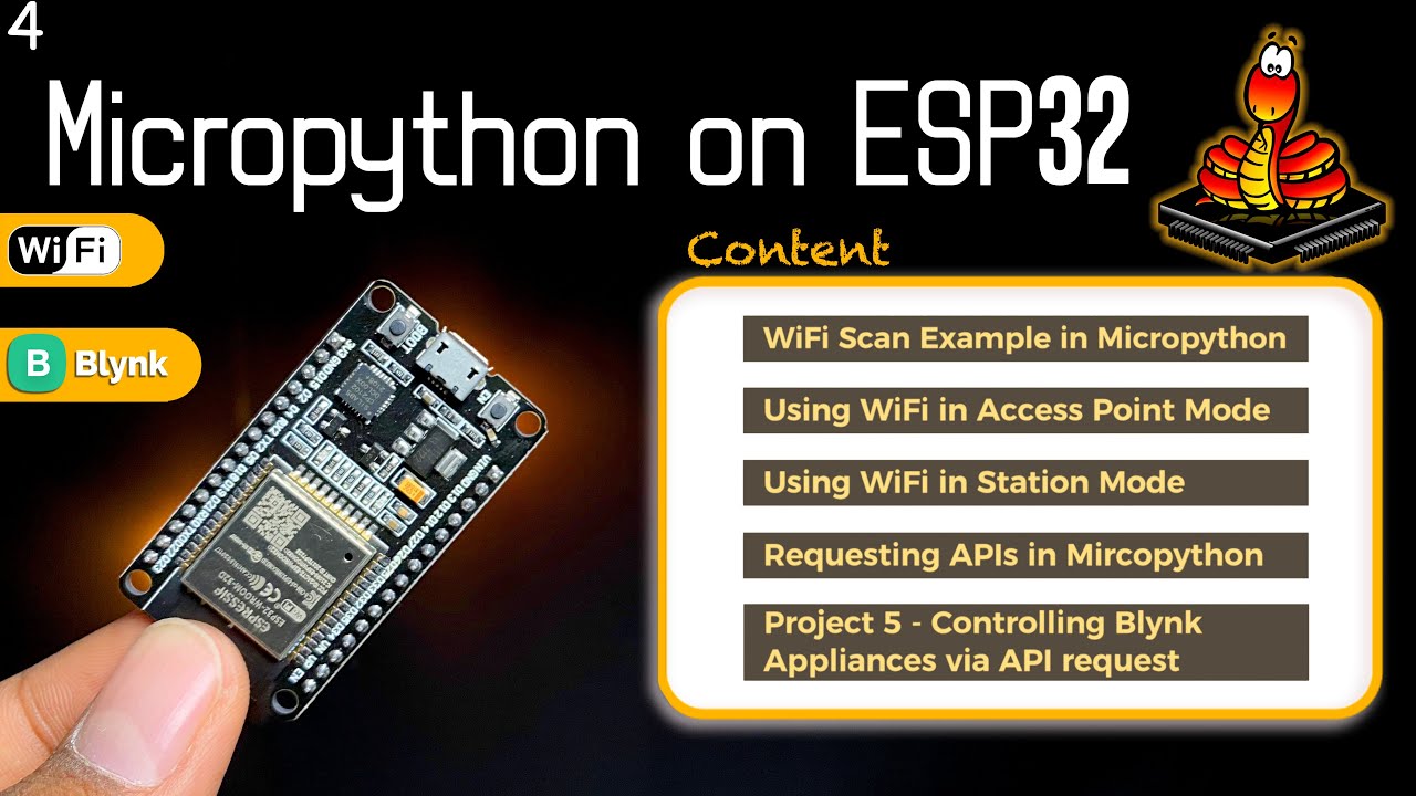 API request in Micropython | WiFi Station & Access Point Mode | urequests