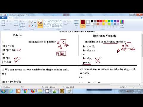 Learn 17 C OOPs in Hindi Pointer Vs Reference Variable - Mind Luster