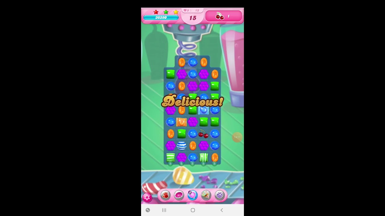 candy crush game intro level
