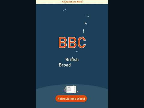 BBC Abbreviation stands for, BBC Abbreviation Full Form, What does BBC mean