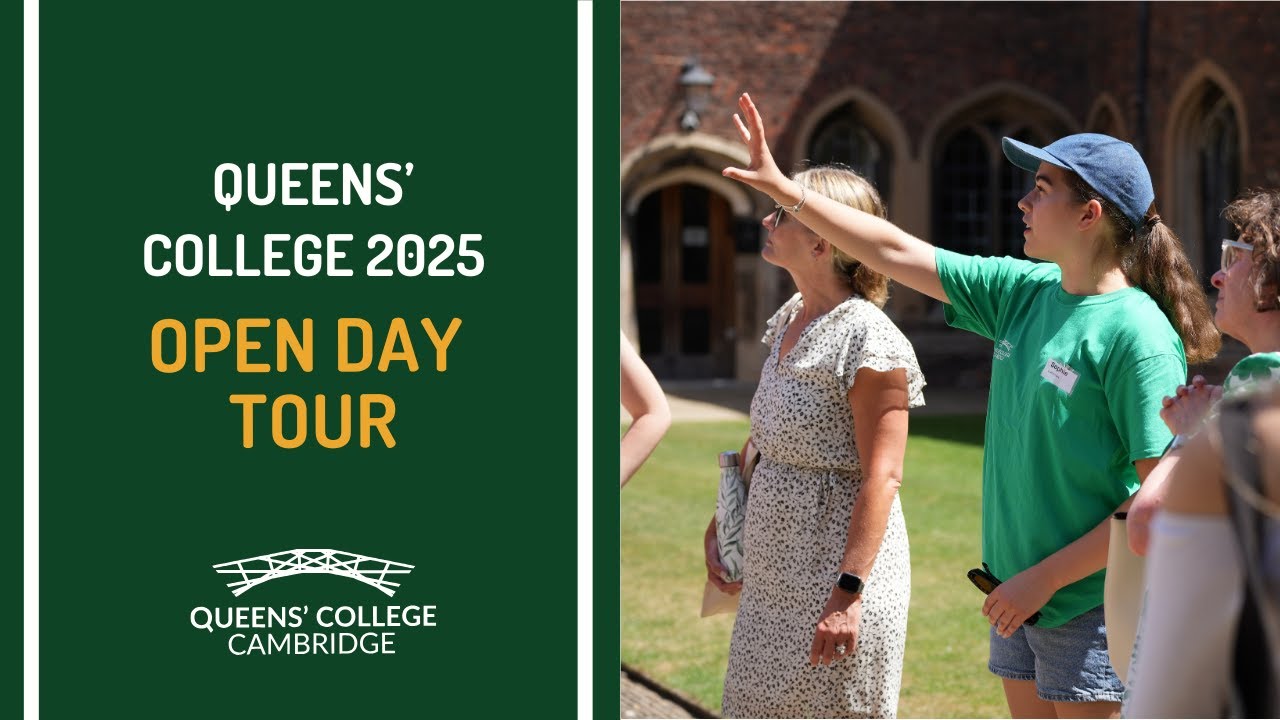 Tour of Queens' College, Cambridge University | Open Day 2025