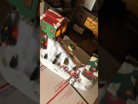 Mr Christmas winter wonderland cable cars
