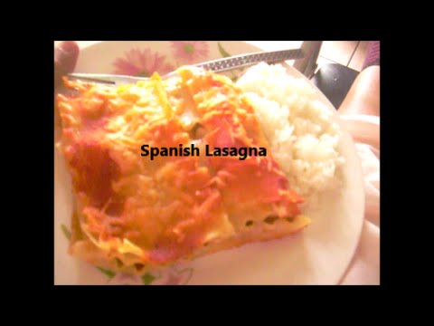 Spanish Lasagna