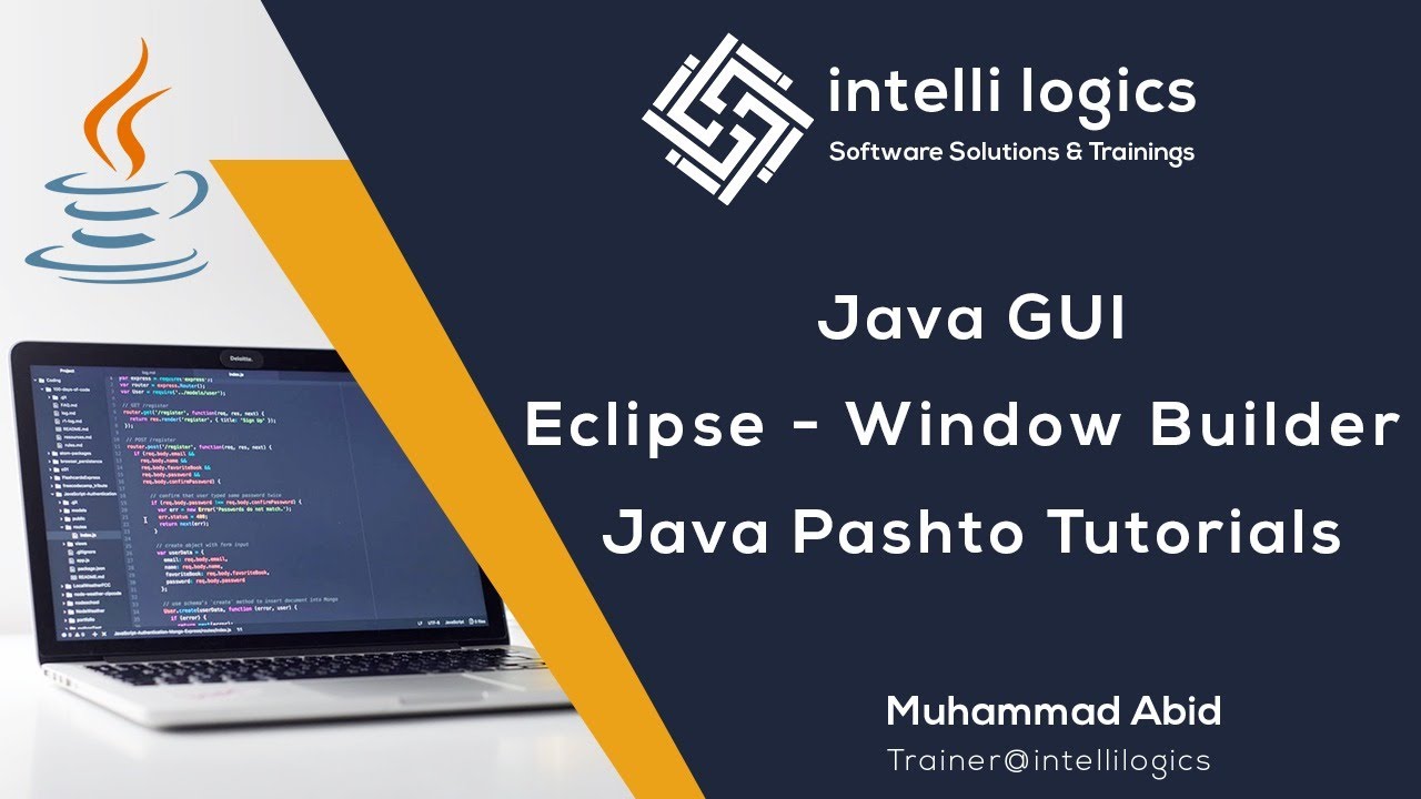 76. Java GUI - Eclipse Window Builder - Pashto