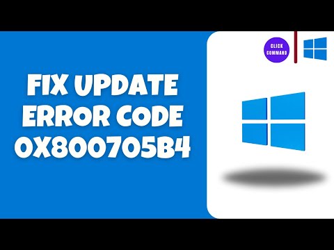 How to Solve Windows Update Error Code 0x800705b4 on Windows 11