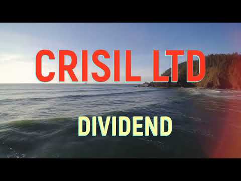 CRISIL LTD Declare Dividend Date 2022 l Share Price l crisil share latest news l Noble Stock