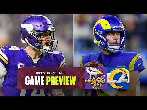 NFL Wild Card PREVIEW: Vikings vs Rams | 2025 NFL Playoffs