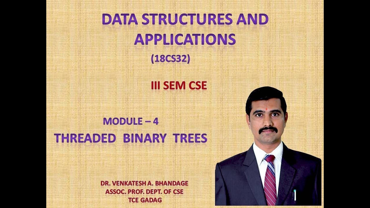 57 - Threaded binary trees