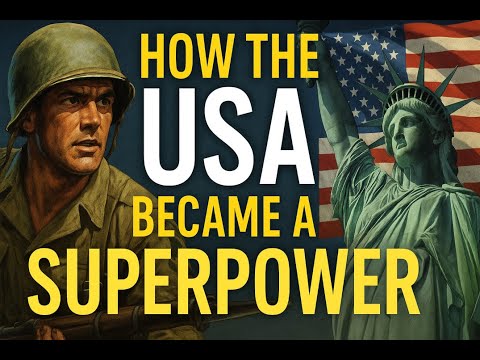 How the USA πΊπ² Became a Superpower?
