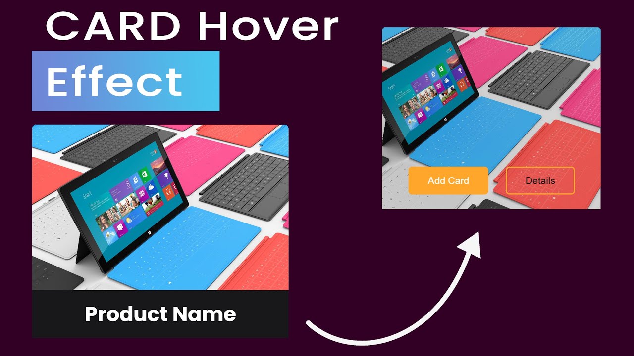CSS Card Hover Effect #2 | Easy | #CSS