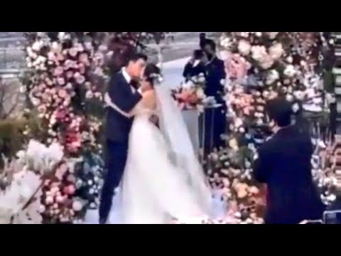 Hyun Bin and Son Ye Jin Wedding-Beautiful in white