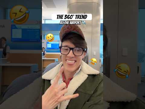 The 360° Trend at the Airport #TheManniiShow.com/series