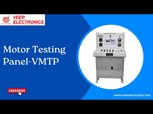 Motor Testing Panel - Electric Motor Testing Panel Manufacturer from ...